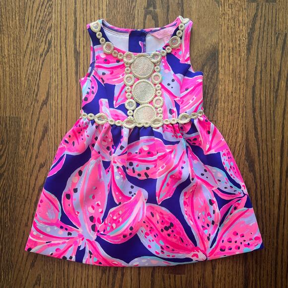 Lilly Pulitzer | Dresses | Lilly Pulitzer Girls Baylee Sleeveless ...